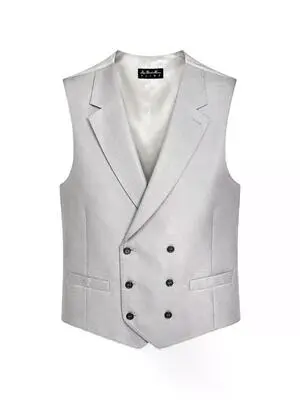 LUIGI BIANCHI MANTOVA Double-breasted Peaked-lapel Waistcoat