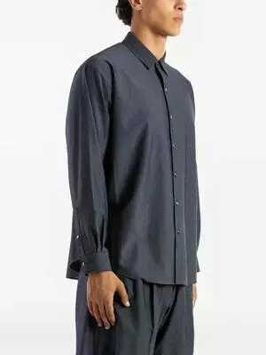 KANEMASA PHIL Atmosphere Pinstripe Shirt