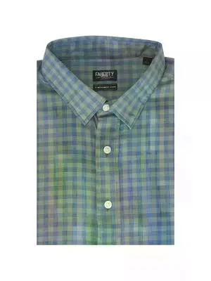 Faherty Brand Movement Gingham-check Shirt