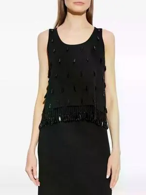 BY MALENE BIRGER Embellished Fringe Top