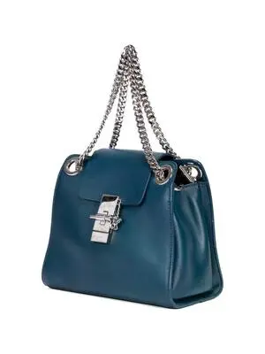 Chloé Annie Chain Shoulder Bag - Blue