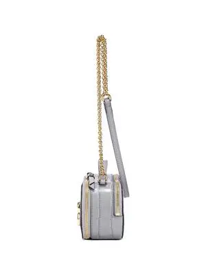 Chloé C Crocodile-effect Shoulder Bag