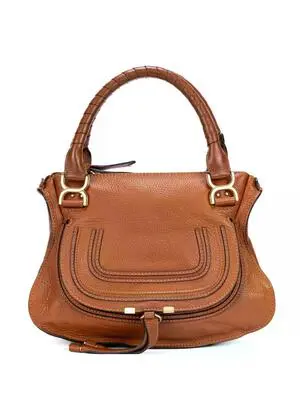 Chloé Marcie Shoulder Bag - Brown