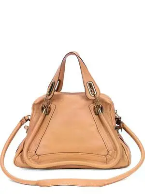 Chloé Medium Paraty Shoulder Bag - Neutrals