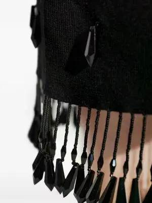 BY MALENE BIRGER Estilla Beaded Fringe Maxi Skirt
