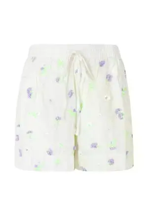 Essentiel Antwerp Embellished Shorts - White