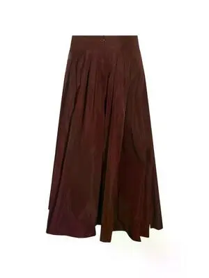 Max Mara Pleated Flared Skirt