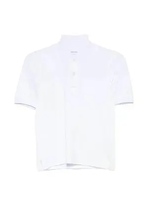 Marie Adam-Leenaerdt Piqué Polo Shirt - White