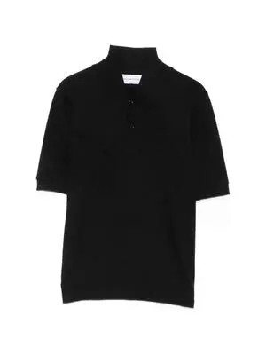 Marie Adam-Leenaerdt Piqué Polo Shirt - Black