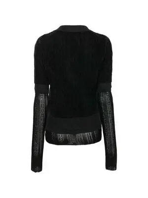 Marie Adam-Leenaerdt Layered Knitted Polo Top