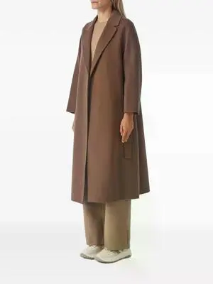 Max Mara Esturia Belted Coat - Brown