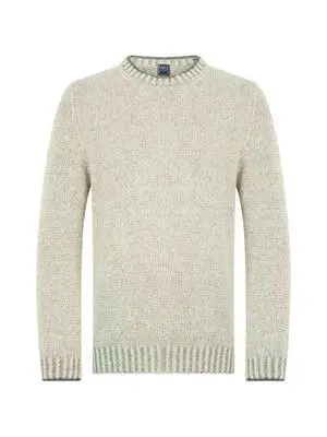 Fedeli Crew Neck Sweater - Neutrals