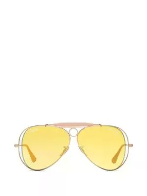 Dolce & Gabbana Pilot-frame Sunglasses - Gold