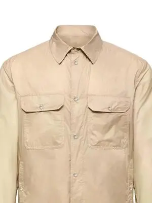 Moncler Ripstop-texture Button-down Shirt