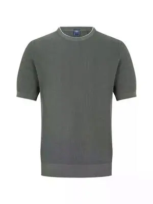 Fedeli Ribbed-knit T-shirt