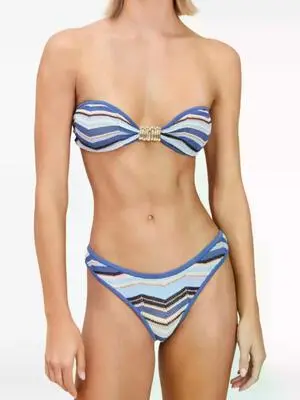 Devon Windsor Chevron-knit Bikini