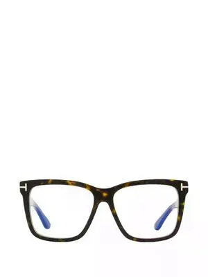 TOM FORD Clip-on Square-frame Glasses