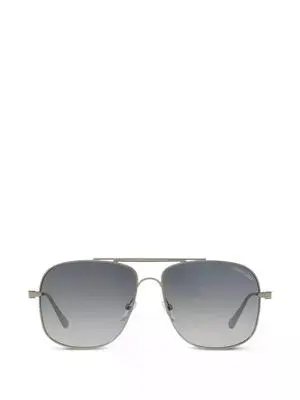 TOM FORD Metal Pilot Frame Sunglasses - Grey