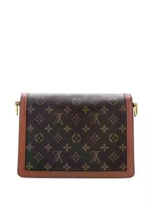 LOUIS VUITTON Dauphine Reverse Monogram Canvas Mm Shoulder Bag