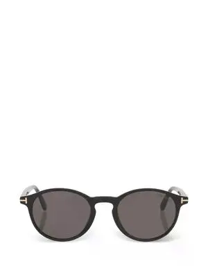 TOM FORD Prescott Round-frame Sunglasses - Black