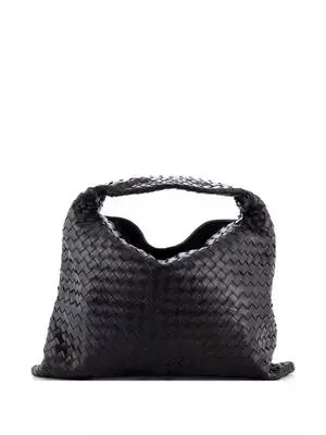 Bottega Veneta Intrecciato Large Hobo Bag - Brown