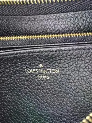 LOUIS VUITTON Zippy Wallet Monogram Empreinte Leather Small Wallets