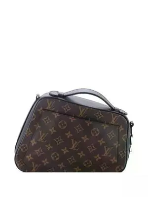LOUIS VUITTON Macassar Monogram Canvas Biker Messenger Bag