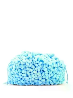 Bottega Veneta The Wave Pouch Twisted Chenille Mini Crossbody Bag
