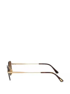 TOM FORD Rectangle Frame Sunglasses
