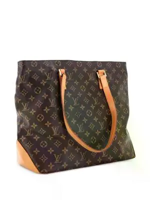 LOUIS VUITTON Cabas Mezzo Monogram Canvas Tote Bag
