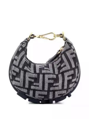 Fendi Zucca Nano Hobo Bag