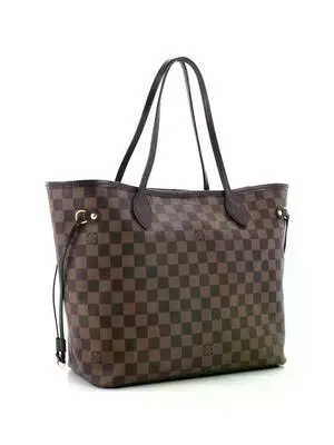 LOUIS VUITTON Damier Neverfull Mm Tote Bag