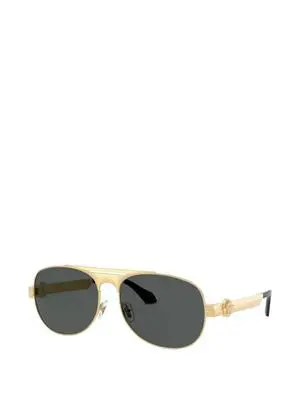 Versace Clarck Pilot Sunglasses