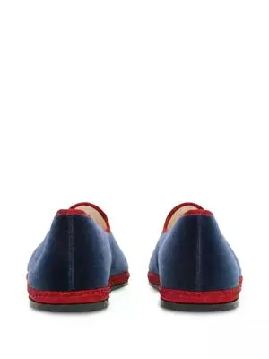 SCAROSSO William Iv Velvet Slippers