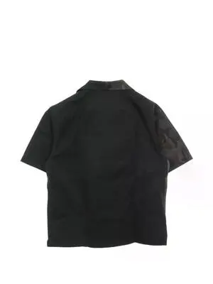 Prada Double Match Camouflage-print Shirt