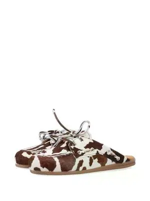 POSA Animal-print Mules