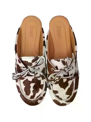 POSA Animal-print Mules