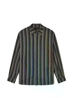 Emporio Armani Striped Long-sleeve Shirt