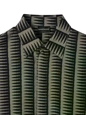 Emporio Armani Striped Long-sleeve Shirt