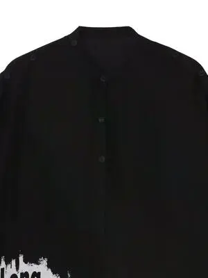 Yohji Yamamoto Slogan-print Shirt