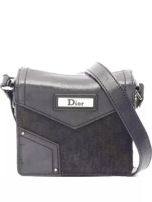 Dior Trotter Street Chic Shoulder Bag - Black