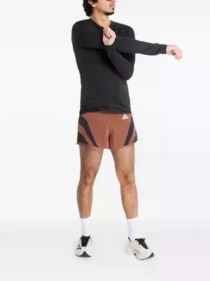 Adidas Humanrace Adizero Archive Shorts - Brown