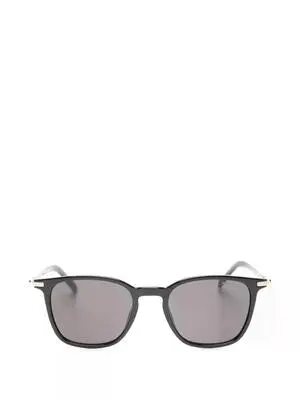 Montblanc Square-frame Sunglasses - Black