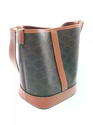 Celine Triomphe Small Bucket Shoulder Bag