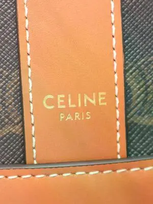 Celine Triomphe Small Bucket Shoulder Bag