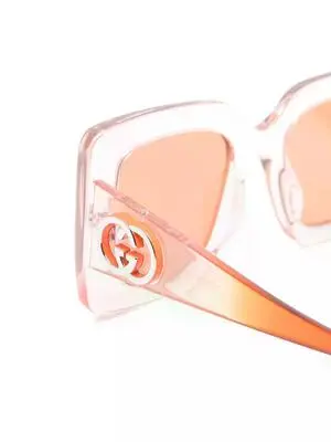 Gucci Interlocking G Square-frame Sunglasses