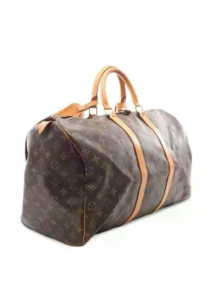 LOUIS VUITTON Keepall 50 Holdall - Brown