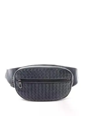 Bottega Veneta Intrecciato Belt Bag - Blue