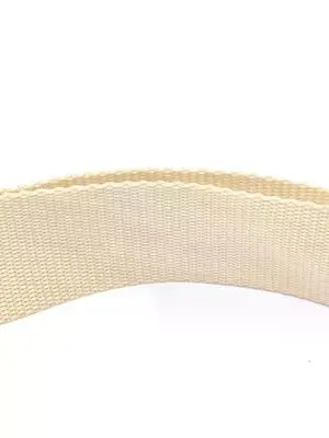 Prada Light Beige Logo Plate Cross Body Bag
