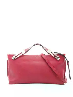 Loewe Leather Tote Bag - Red